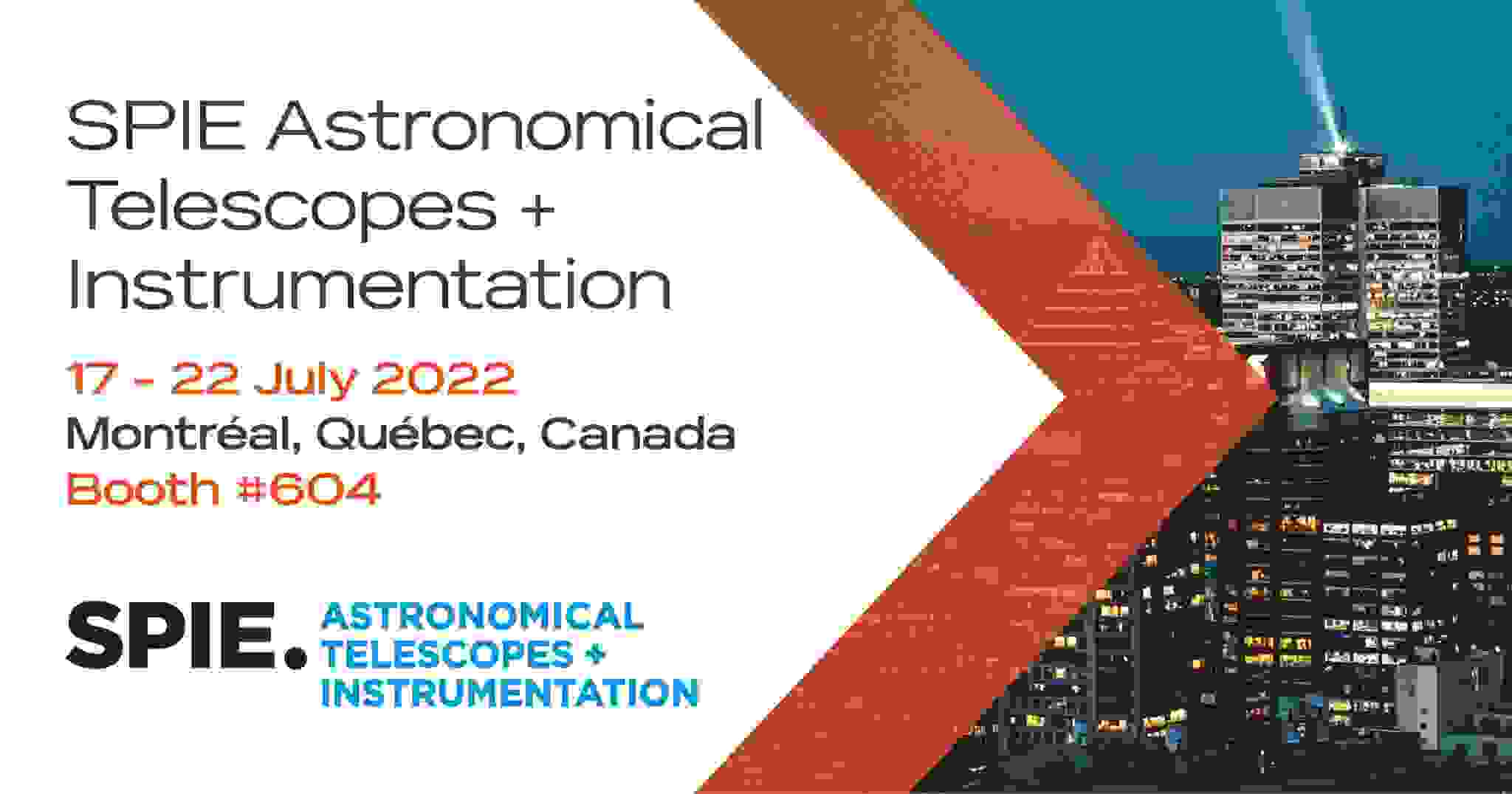 SPIE Astronomical Telescopes and Instrumentation 2022 | Photek